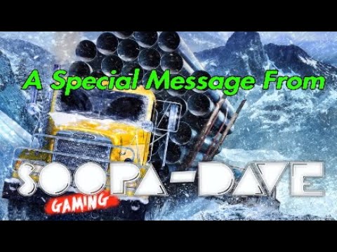 A Special Message From Soopa-Dave Gaming - YouTube