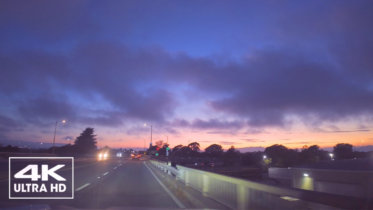 4K Sunset Drive Around UC Berkeley | California Evening Views - YouTube