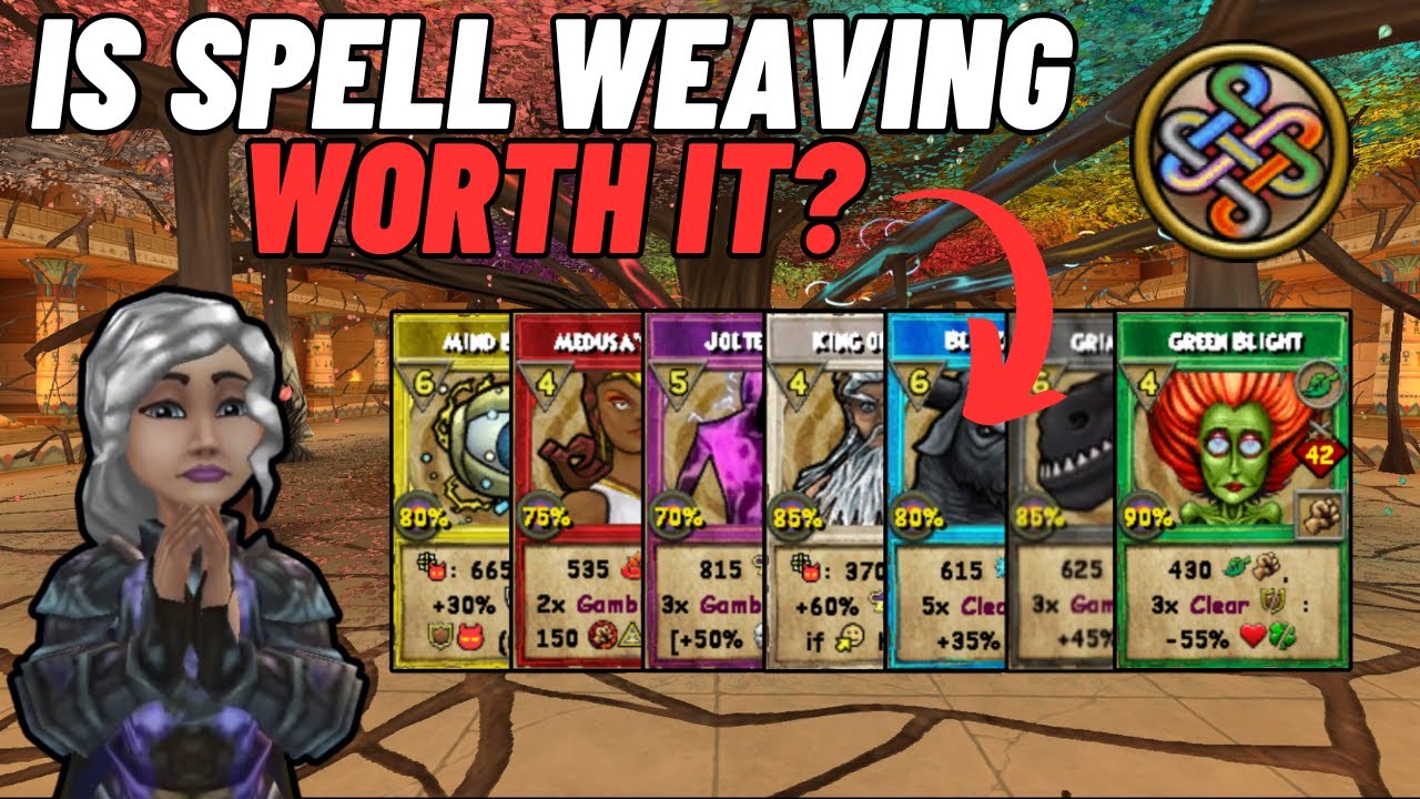 Wizard101| Is The NEW Spell Weaving WORTH IT? (Fall 2024 Test Realm ...
