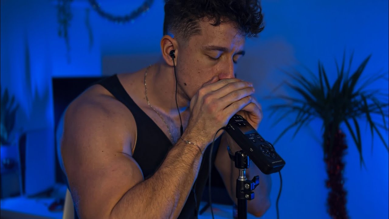 Extremely Intense Mouth Sounds male ASMR **Crinkly Sounds** - YouTube