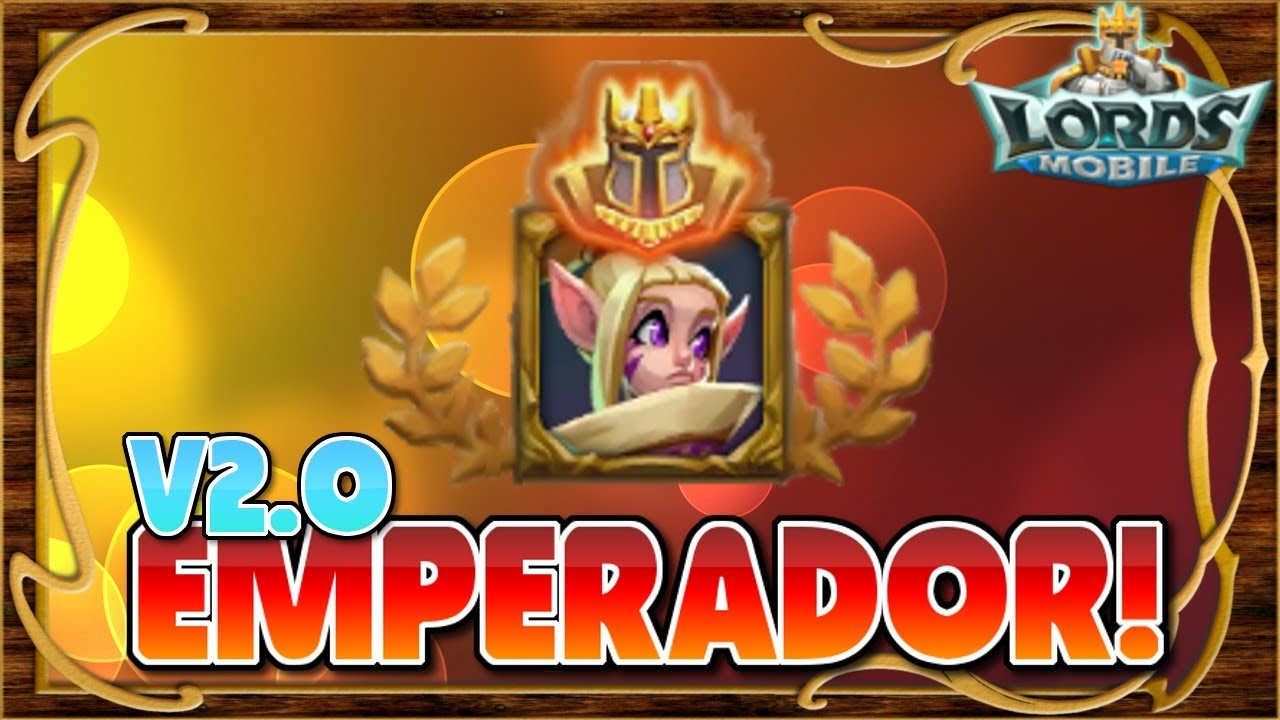 Lords Mobile ES - Emperador! Equipación de emperador mítico! Atributos ...