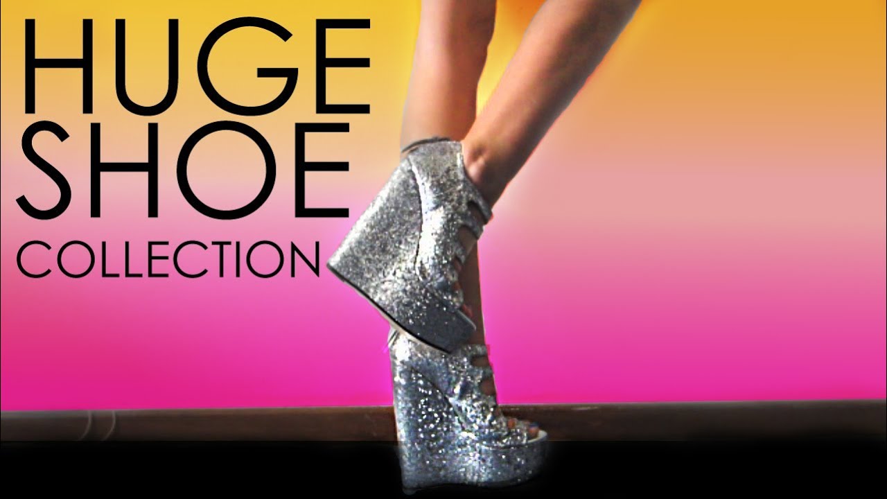 HUGE Shoe Collection - YouTube