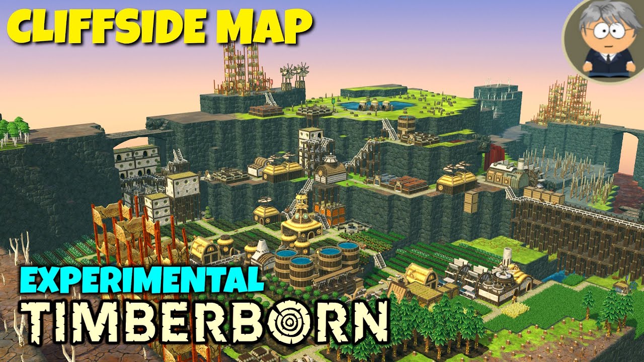New Cliffside Map - Update 6 Experimental Timberborn Gameplay - ep 8 ...