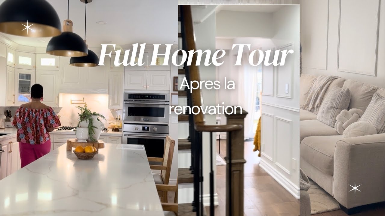 *NEW OUR FULL HOME TOUR 2025 ~ Après la rénovation ~ La Maison au ...