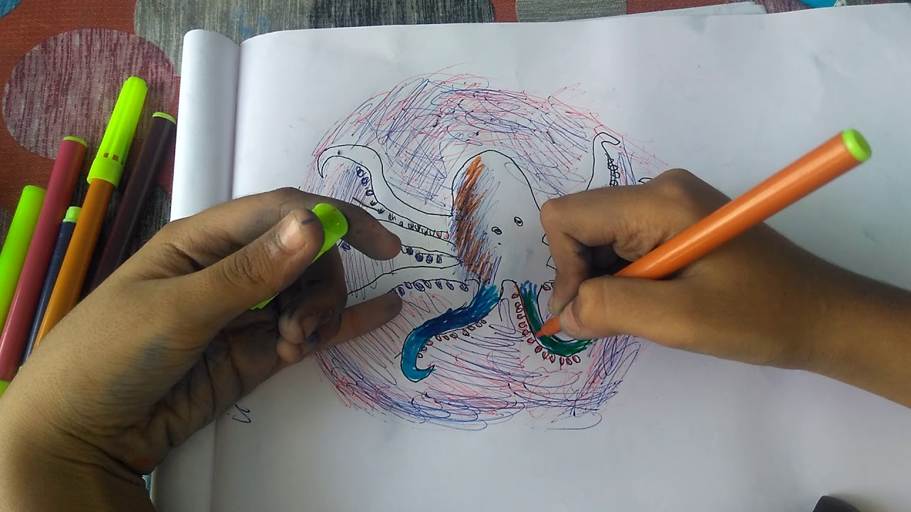 Drawing with EVERY SINGLE pen I own. - YouTube