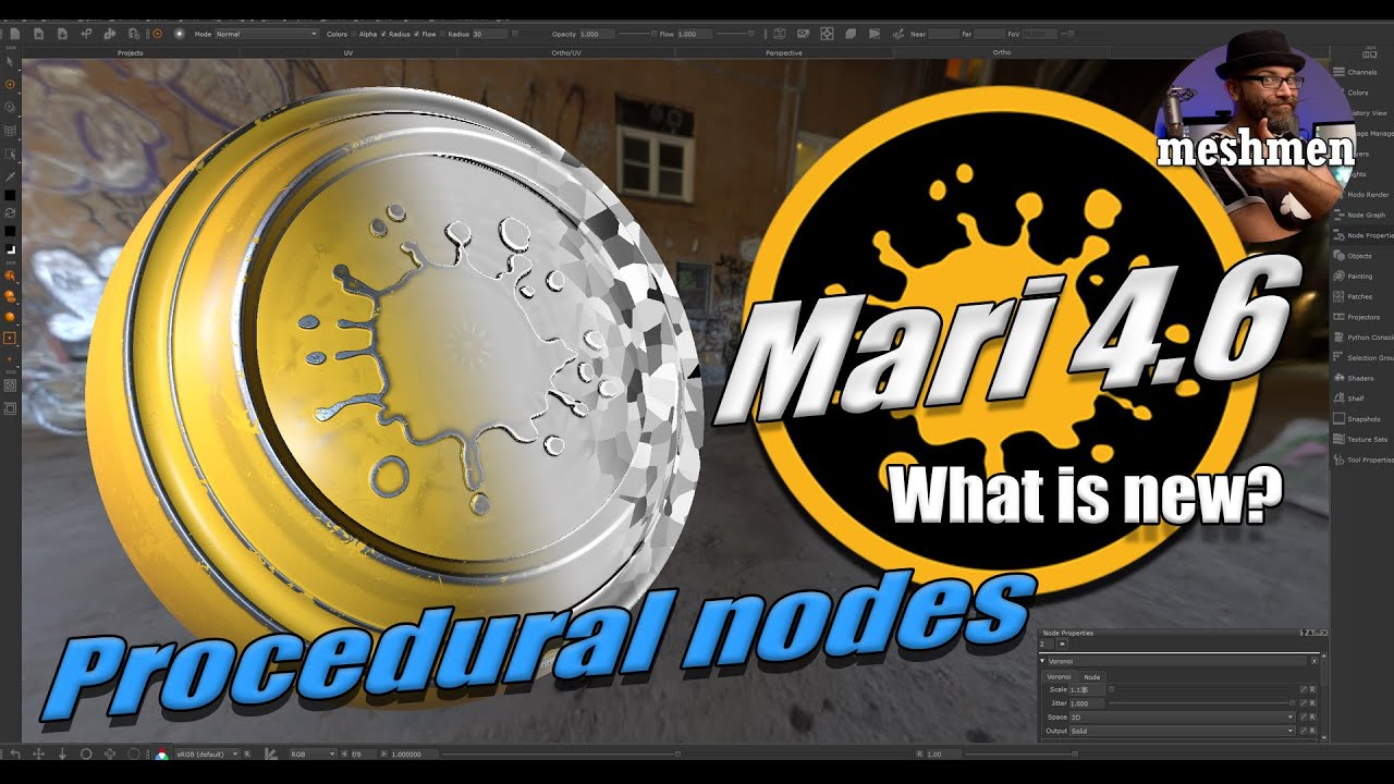 Mari 4.6 Procedural nodes | What is new in Mari 4.6 episode 03 - YouTube