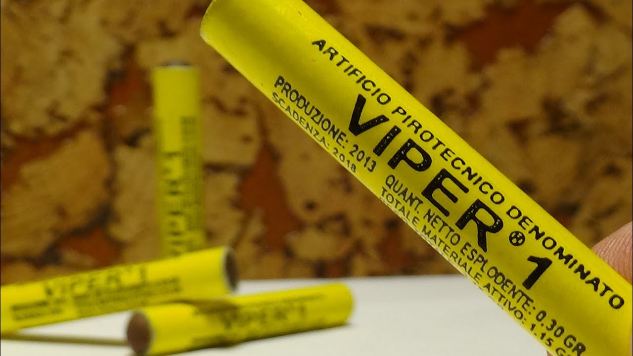 Super petardy MatchCrackers Viper 1 Di Blasio Elio! Test i recenzja ...