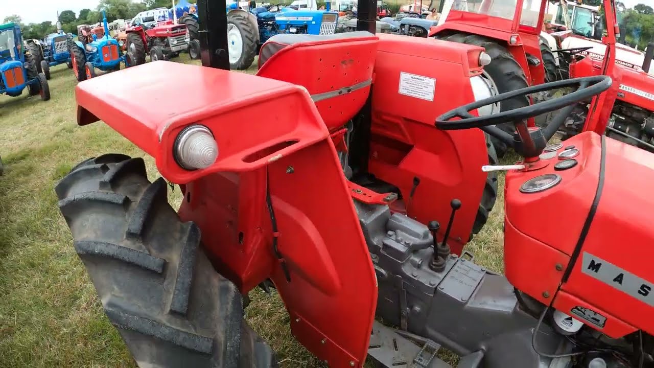 1967 Massey Ferguson 130 1.8 Litre 4-Cyl Diesel Tractor (30HP) - YouTube