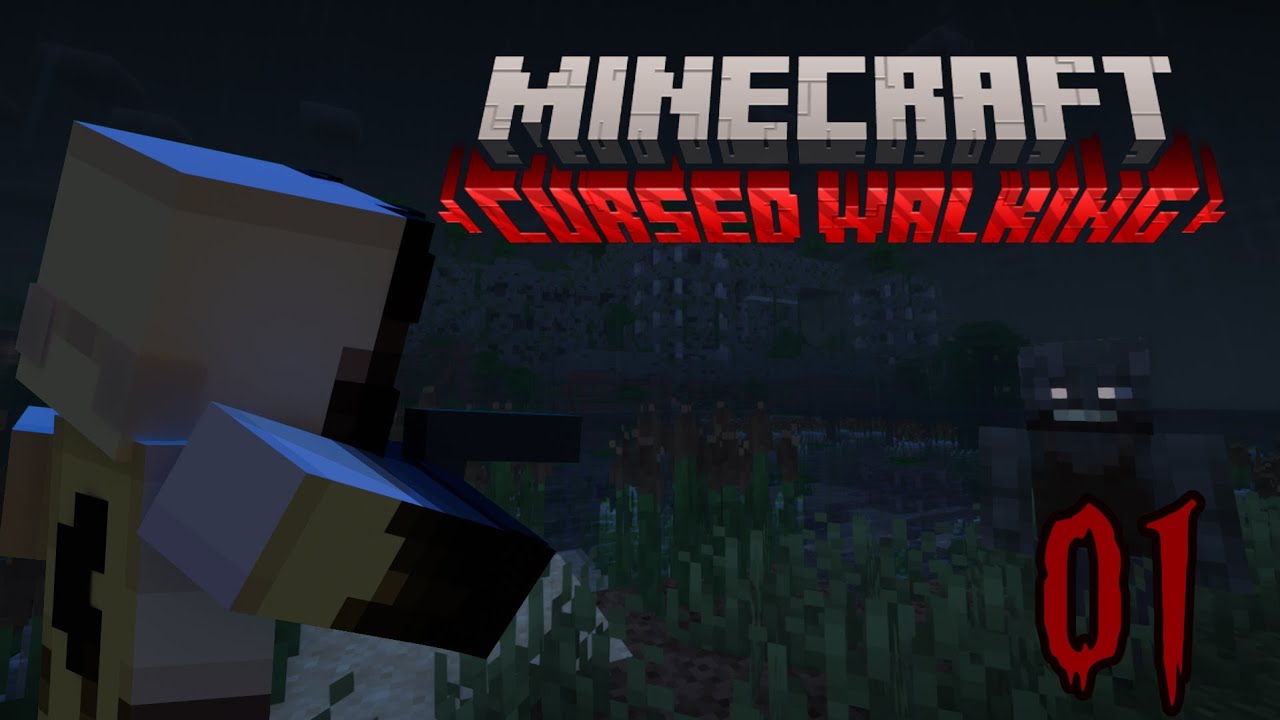 Minecraft cursed walking #1 - YouTube