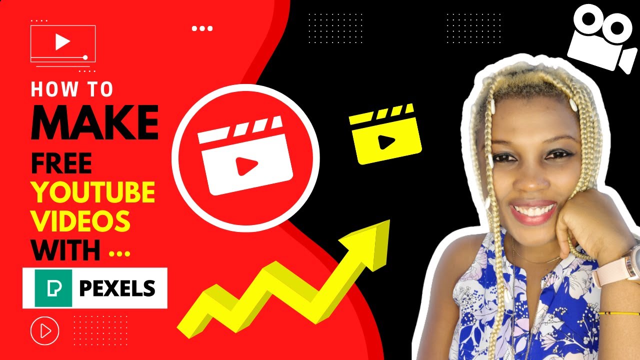 HOW TO MAKE FREE VIDEOS FOR YOUTUBE WITH PEXEL #pexels #freeimages # ...