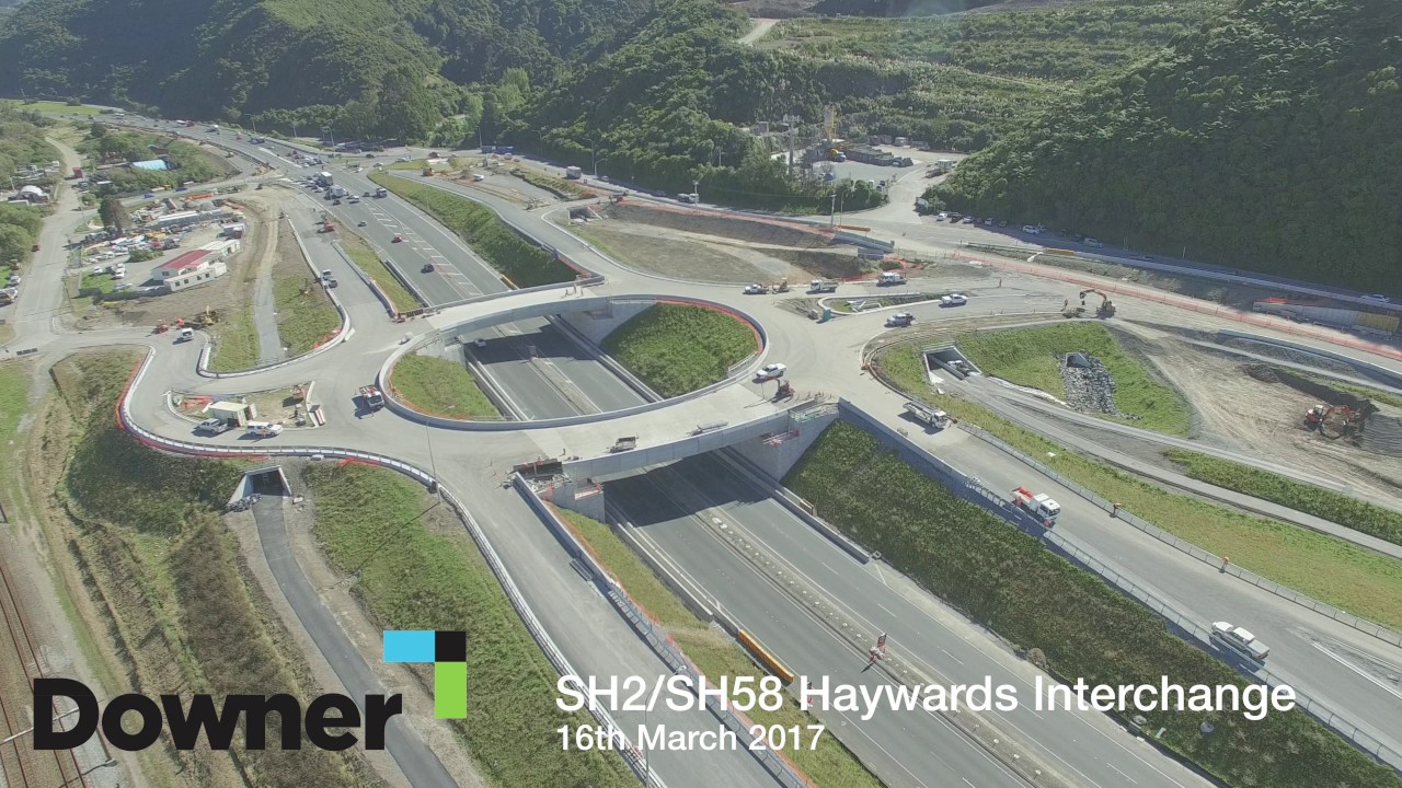 SH2/SH58 Interchange - March 2017 Update - YouTube