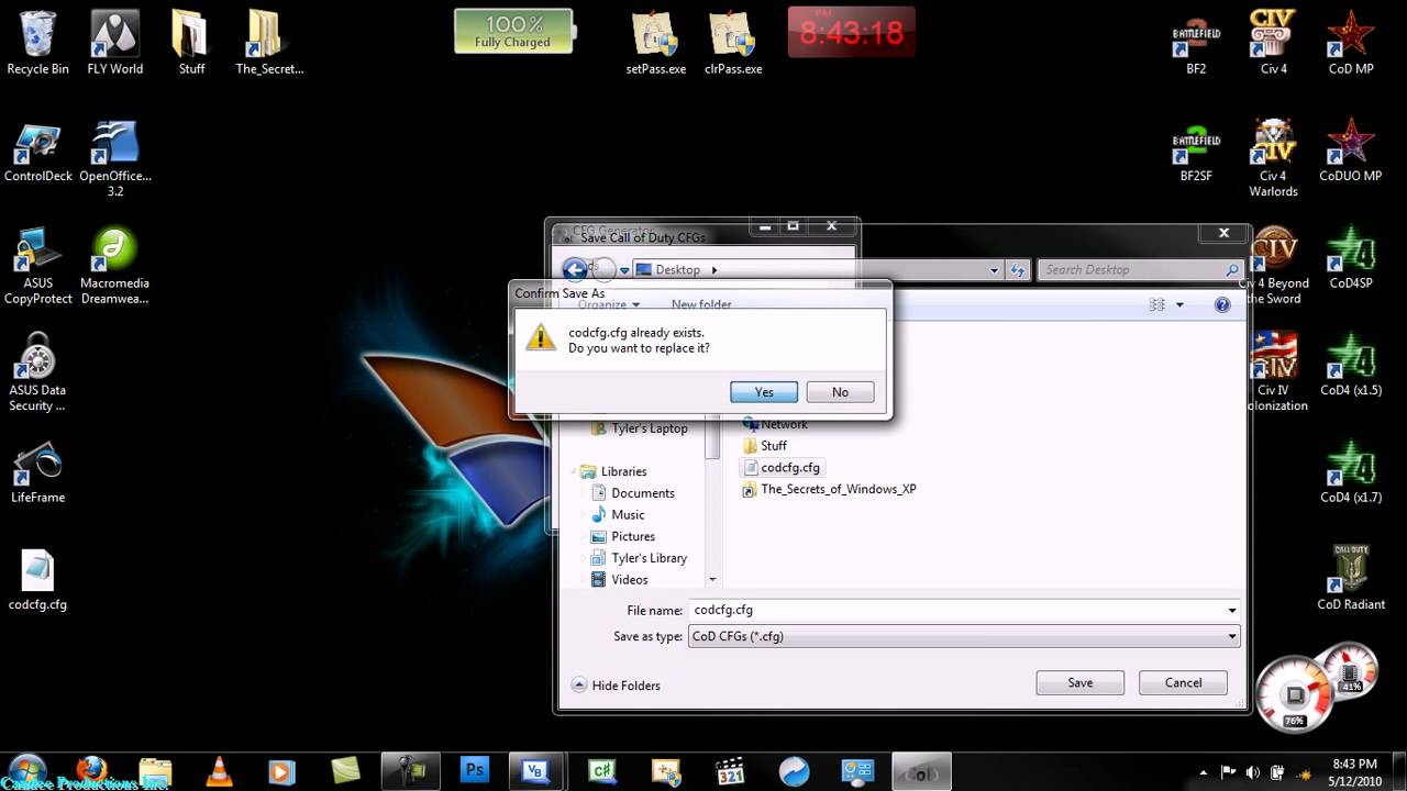 Visual Basic UPDATE! Create a CFG Creator 8 - YouTube
