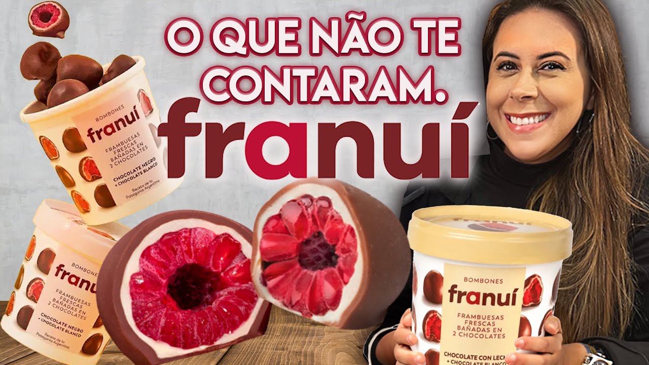 Viralizou: Franui. Chocolate Recheado Com Framboesas Congeladas - YouTube