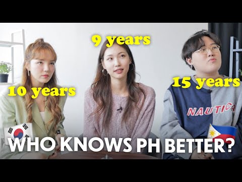 Koreans' Who Knows the Philippines Better Challenge! pt.1