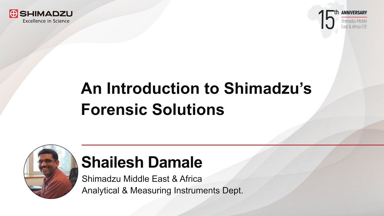 An Introduction to Shimadzu’s Forensic Solutions - YouTube