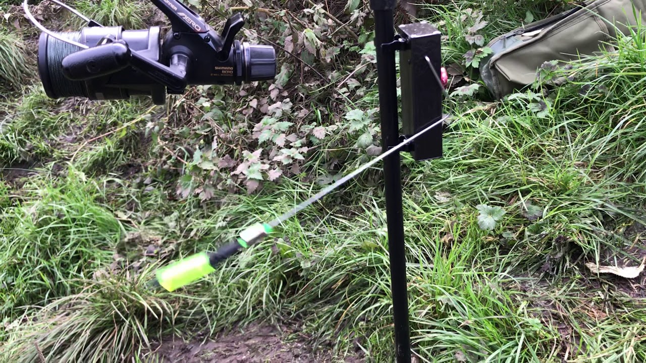 Top quality home made pike drop off drop back back biters - YouTube