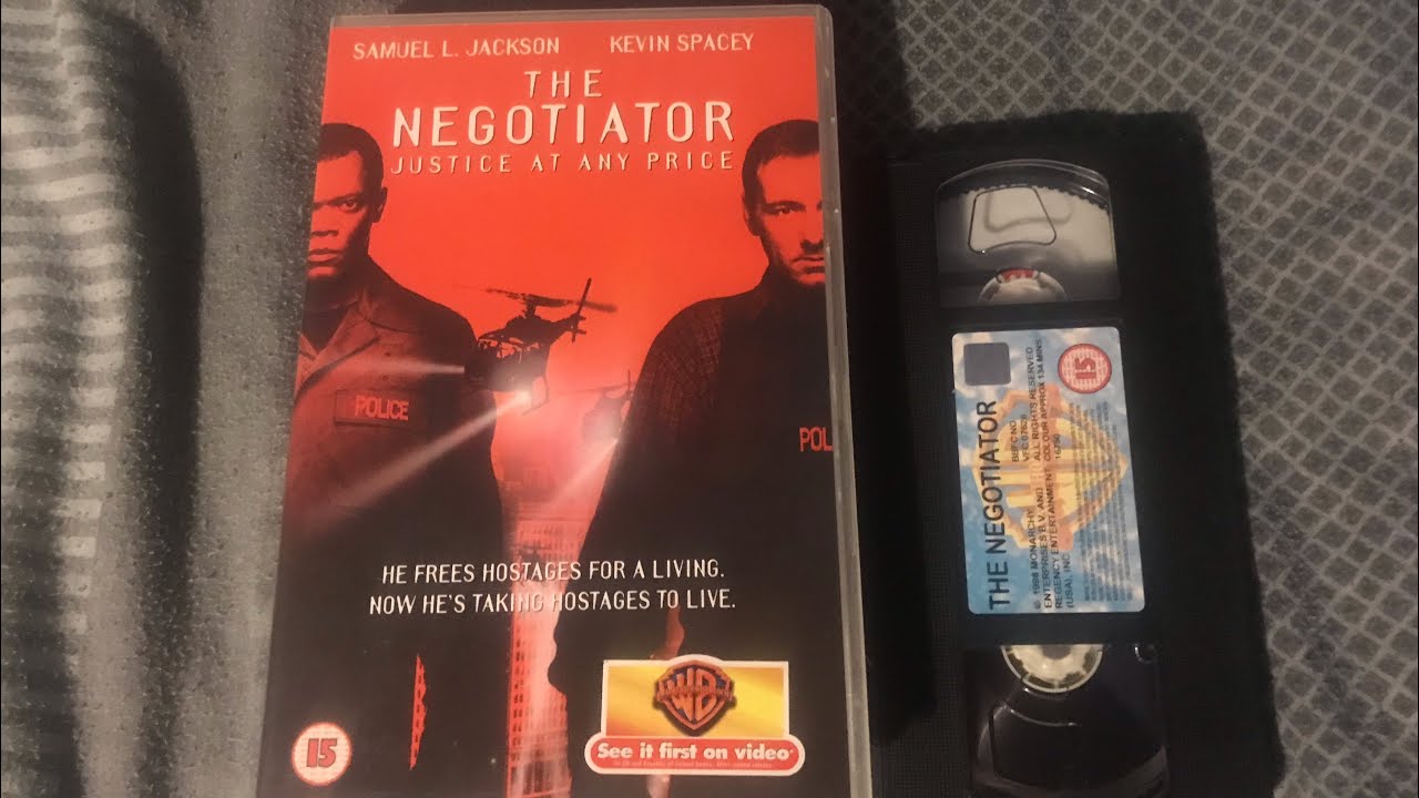 UK Rental VHS Trailer reel The Negotiator Warner Home Video - YouTube
