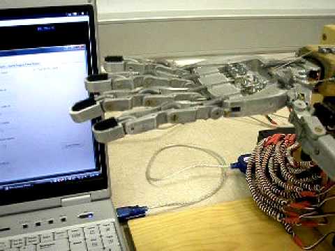 Mechatronic Hand V2 - #2 - Open Loop - YouTube