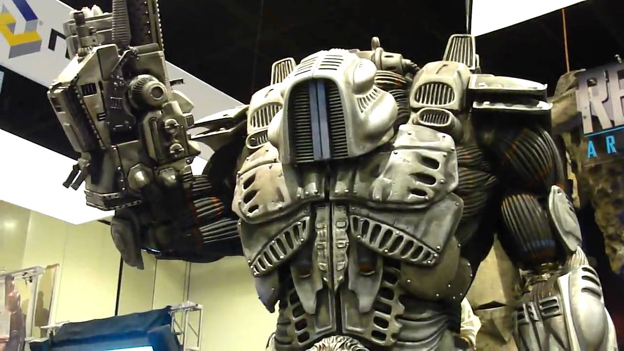 Korilakkuma bear Entering the Red Faction: Armageddon Mech Suit! - YouTube