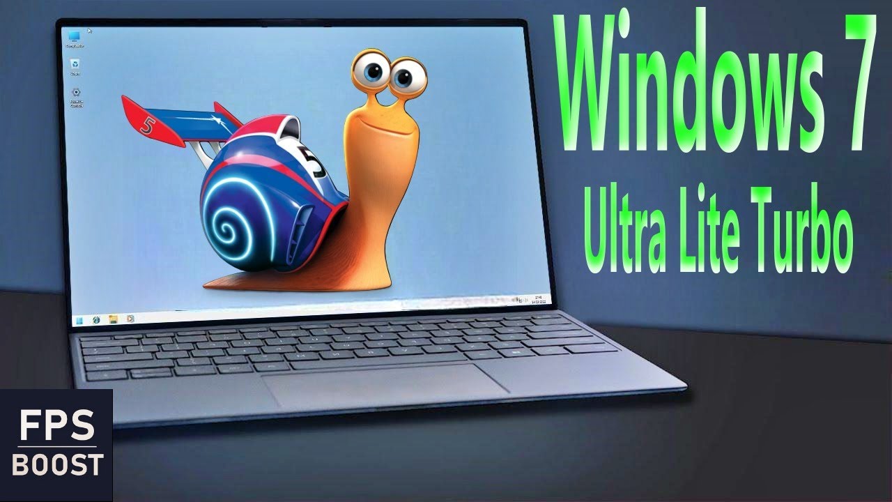 Windows 7 Ultra Lite Turbo: Extremamente | Leve Para PC Fraco e ...