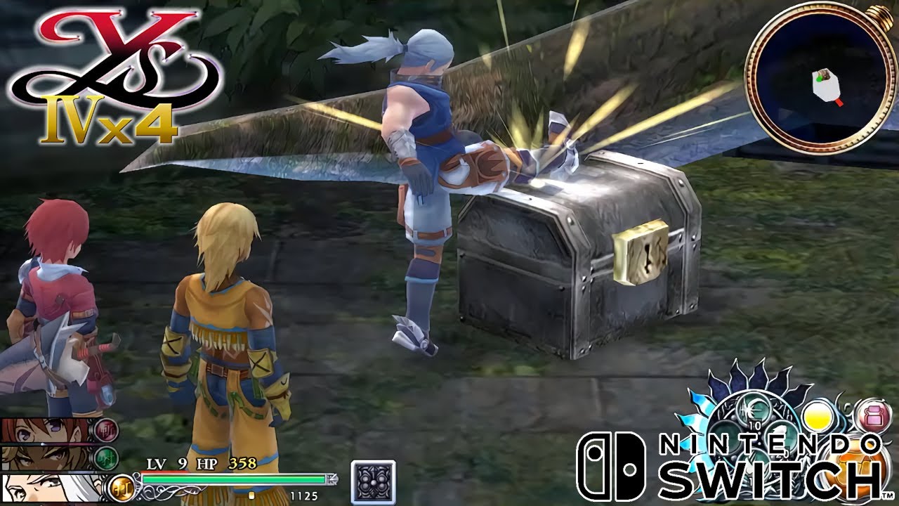 YsIVx4 ～4つのYsIVをめぐる旅～ Switch版メモワール -セルセタの樹海- 第4回 - YouTube
