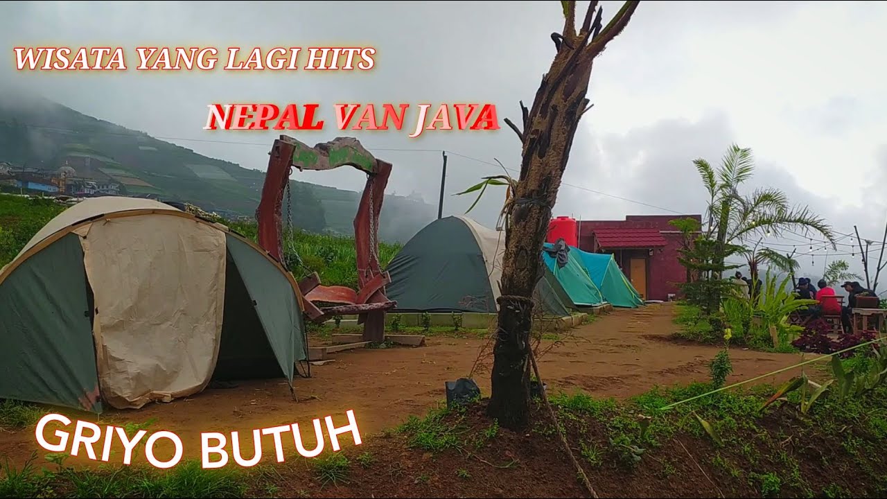 WISATA YANG LAGI VIRAL DI MAGELANG!!! || Camping & Glamping Griyo Butuh ...