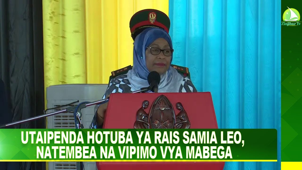 UTAIPENDA HOTUBA YA RAIS SAMIA LEO, NATEMBEA NA VIPIMO VYA MABEGA - YouTube