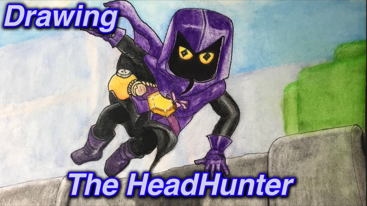 Drawing The HeadHunter from Clash of Clans #ClashofClans time-lapse ...