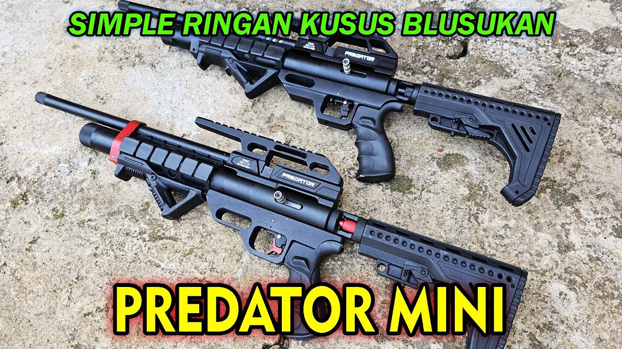 Review PCP PREDATOR MINI OD 38 simple ringan.. murah poll [ WA 0851 ...