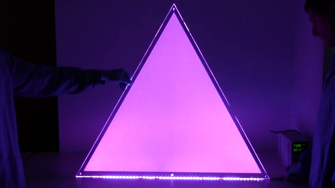 Fusion Optix RGB Triangle Light Guide - YouTube