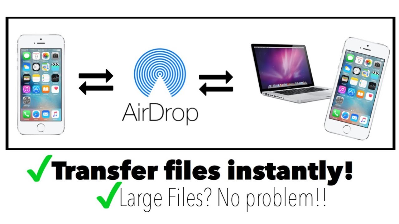 How to transfer files between apple devices without losing the quality ...