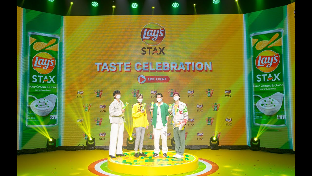 Lay's Stax Taste Celebration Live Event บิวกิ้น พีพี นนท์ธนนท์ - YouTube
