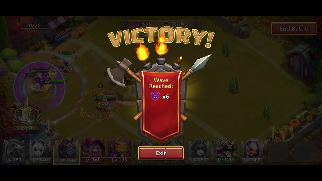 Castle Clash - Line Defense | Normal #1 - YouTube