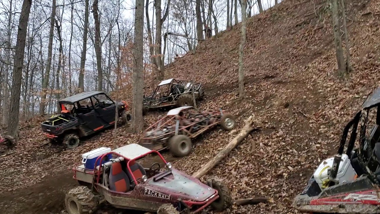 Terry fryer rail buggy roll over crash at rush offroad park 11/29/19 ...