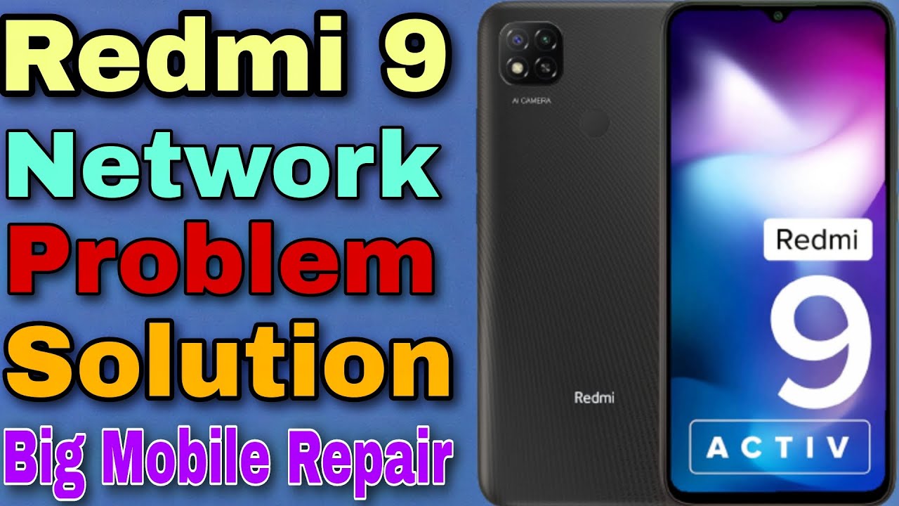 Redmi 9 Network Problem Solution | Sub Board change after network ...