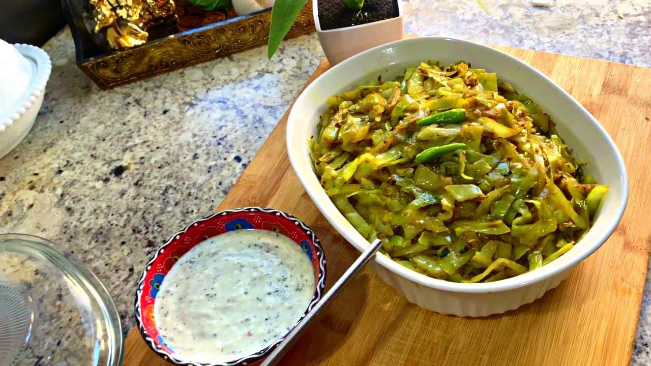 How To Make Green Cabbage Ki Sabzi || Band Gobhi Ya Patta Gobi Fast ...