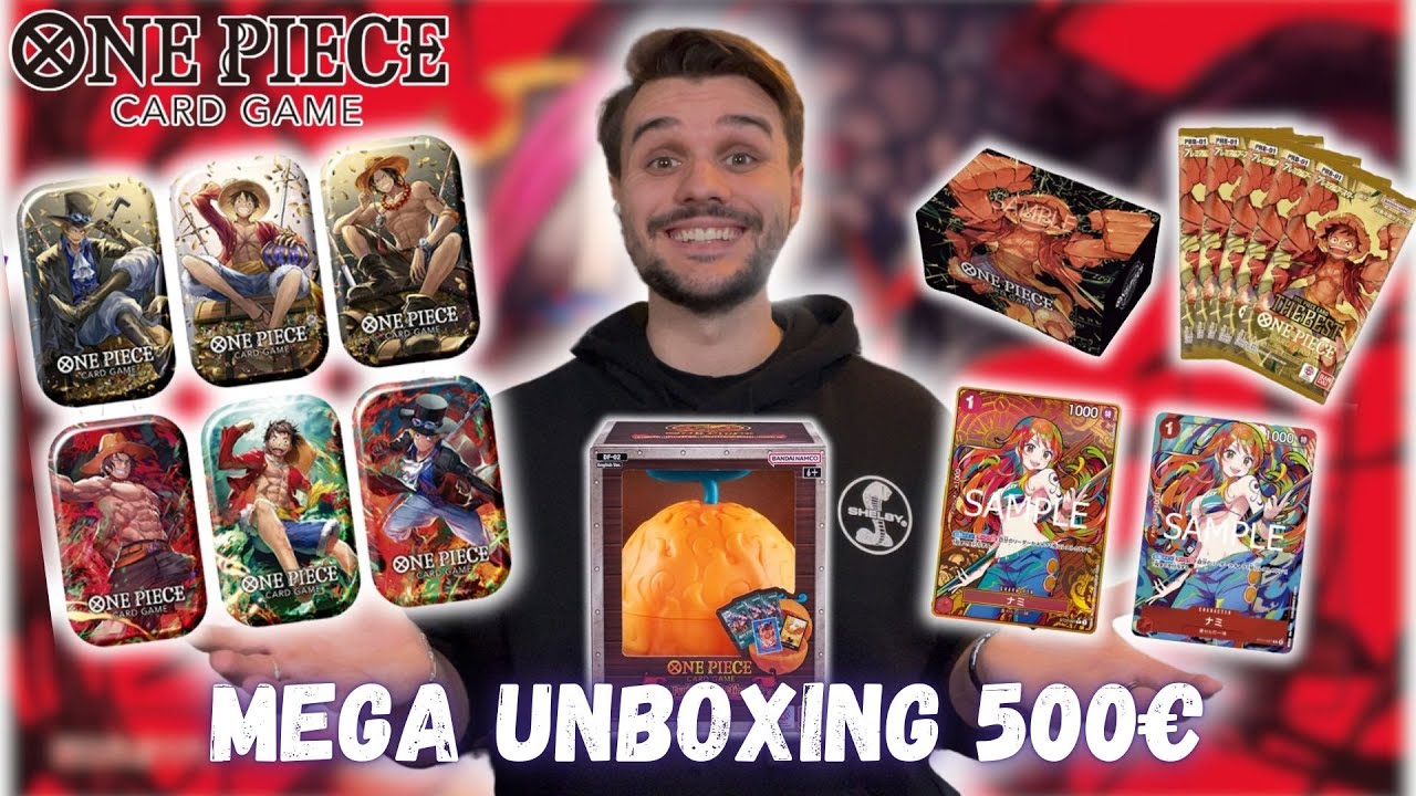 MEGA UNBOXING A 500€ !! MINI TIN PACK SET VOL.1, BUNDLE PRB01 ET DEVIL ...