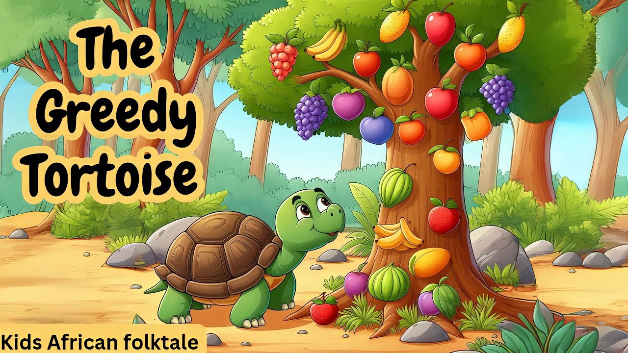 Greedy Tortoise And The Magical Tree |folktales for kids| #kidschannel ...