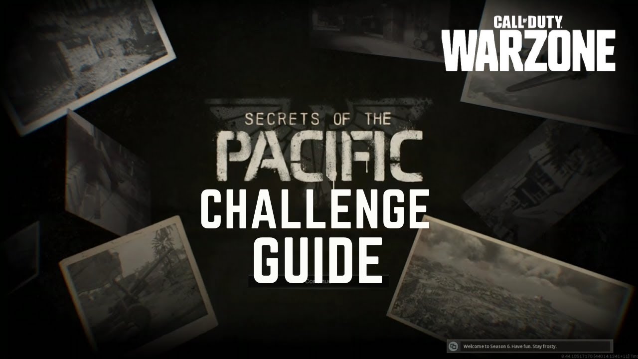 Call of Duty Warzone Secrets of the Pacific Challenge Guide [Locations ...