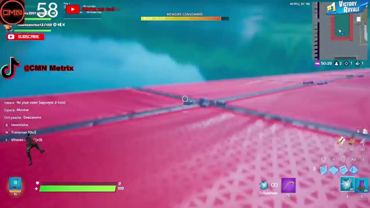 fortnite live fr //CMN Metrix feat roubilou - YouTube