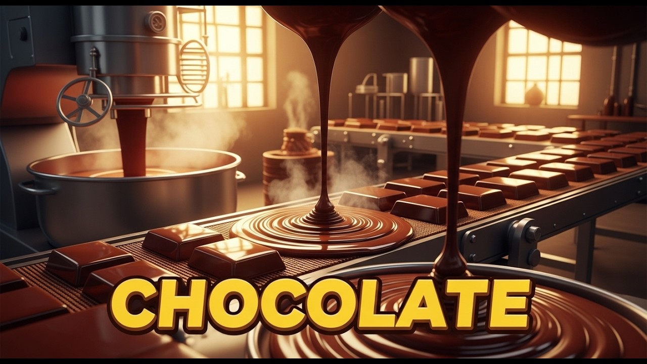 Inside Chocolate Factory How Chocolates Are Made #ChocolateFactory # ...