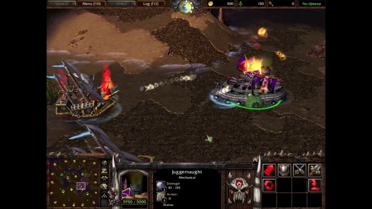 Warcraft 3 Classic: Iron Horde Juggernaught - YouTube