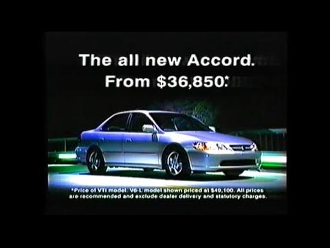 (GW Special) (Australia) 1998 Honda Accord Commercial - YouTube