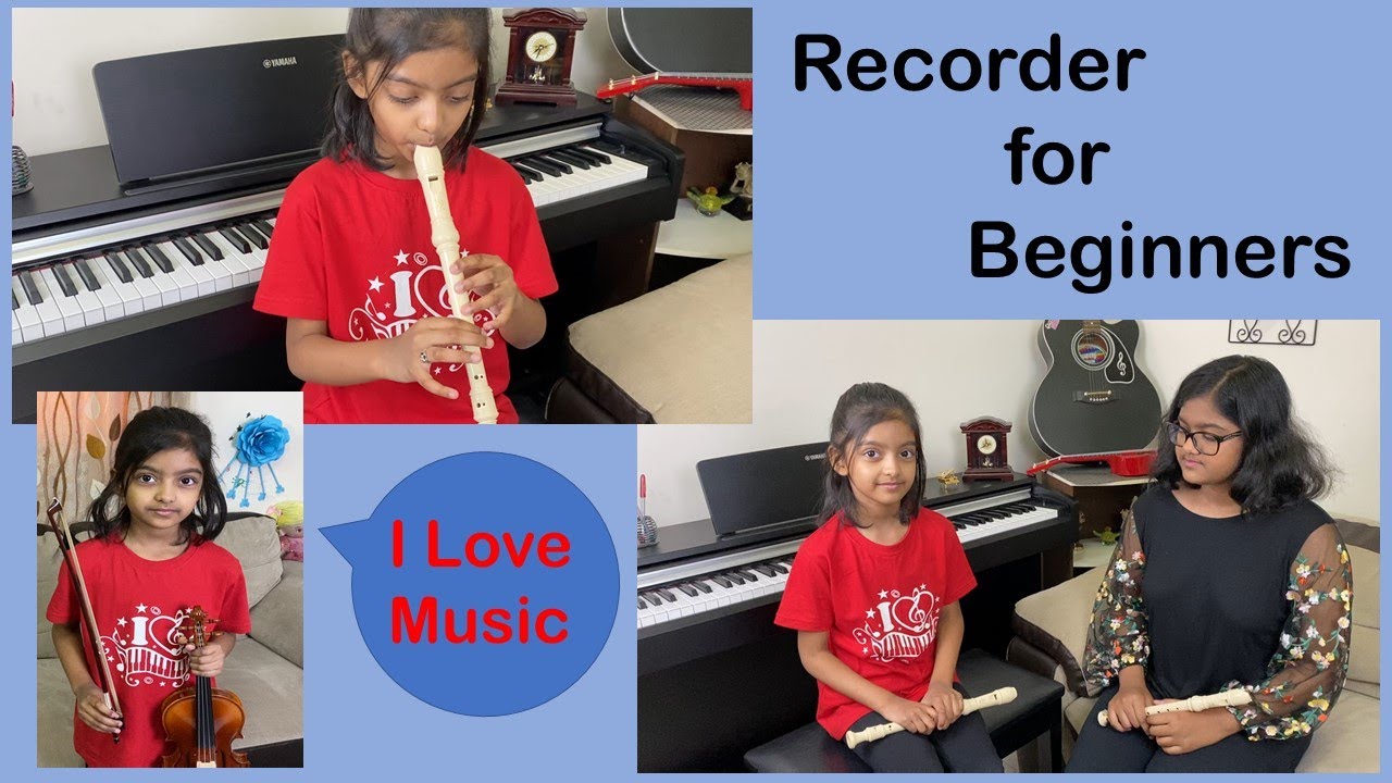 Learning Recorder for Beginners | How to play Mary Had a Little Lamb on ...