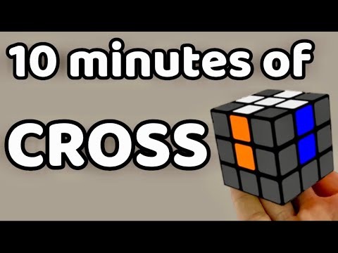 How to Solve the Cross on a Rubik’s Cube – Advanced Examples Walkthrough - YouTube