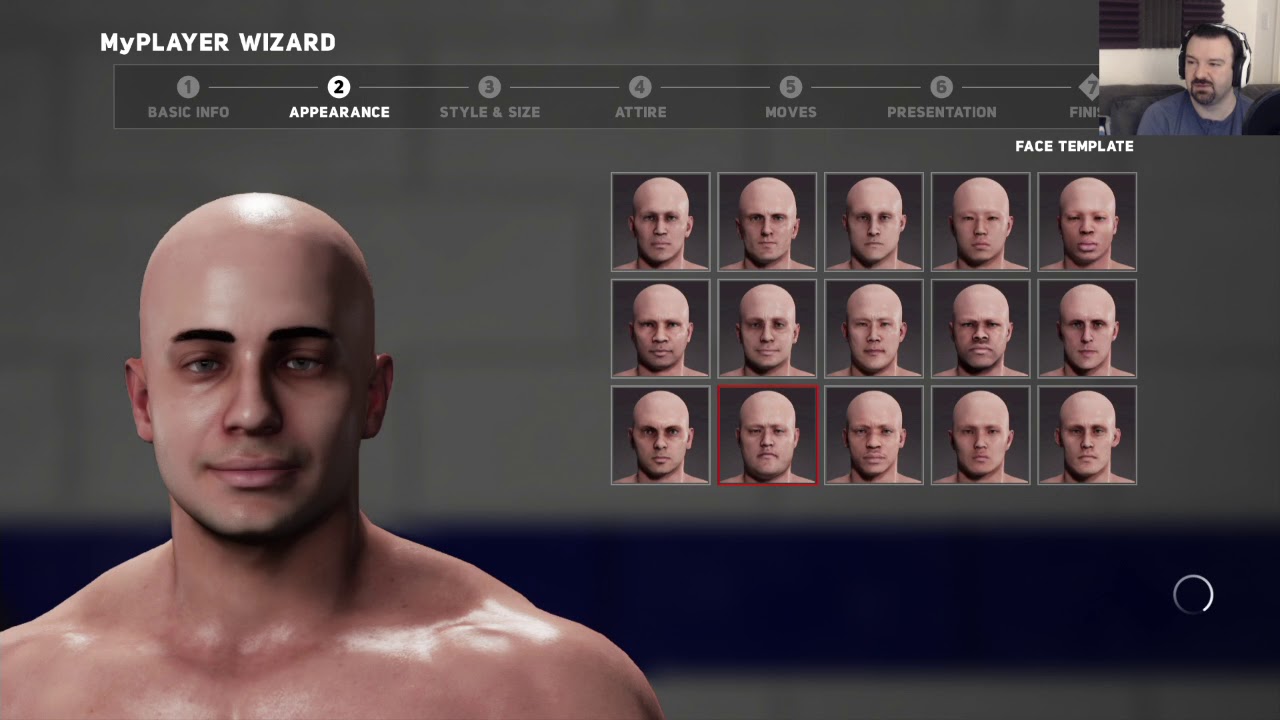 WWE 2K18 My Career pt1 - Most Basic Character Creation Ever - YouTube