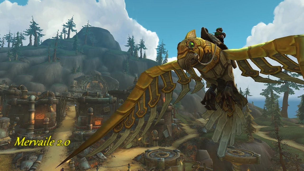 Elite monture wow Mervaile 2.0 (Wonderwing 2.0) - YouTube