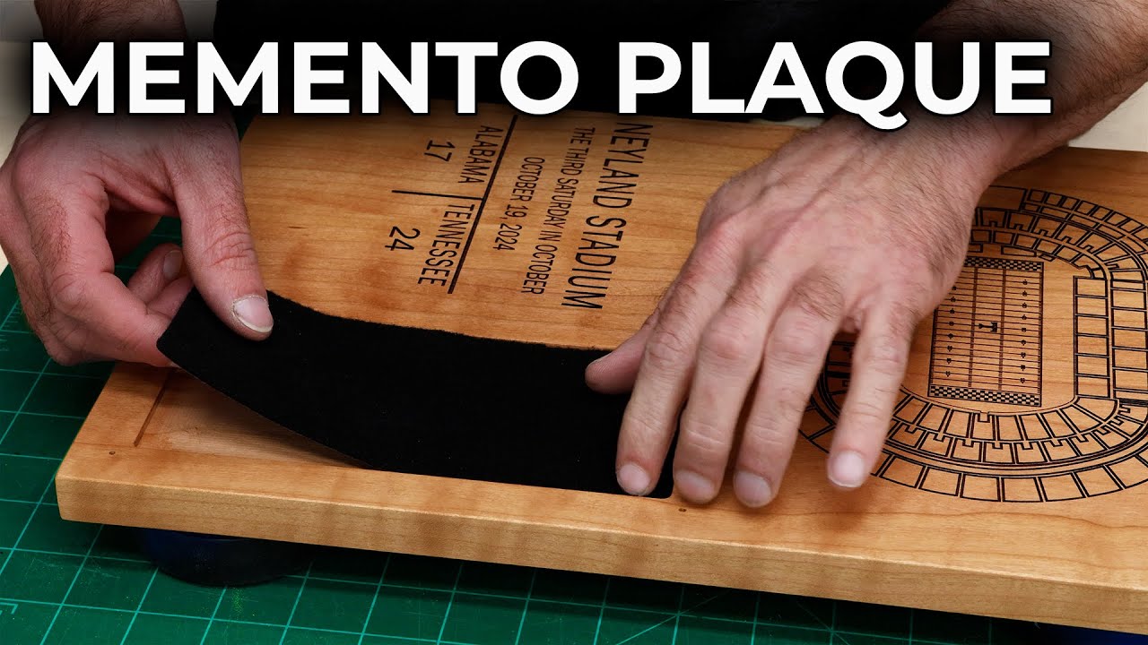 Making a Memento Plaque | Woodworking Projects - YouTube