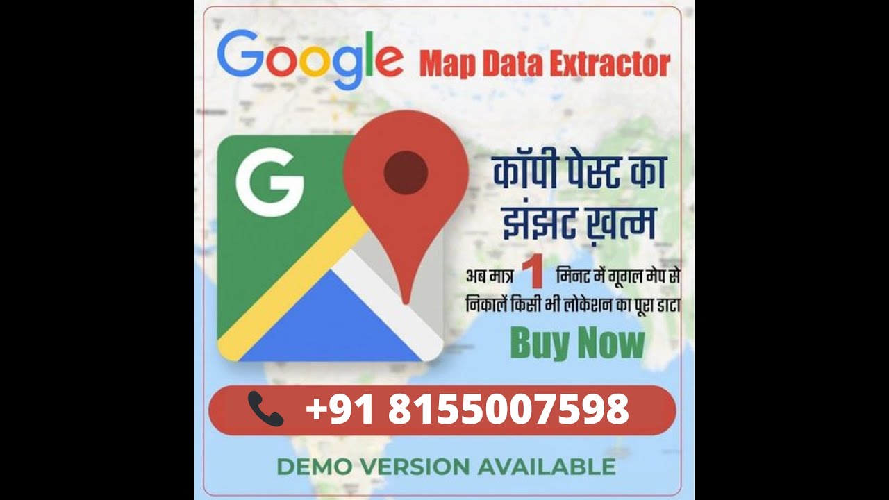 Google map data extractor - YouTube
