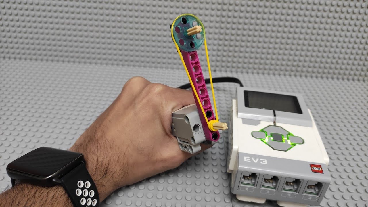 EV3 Arm using Rubber Band - building instructions #house_of_robots # ...